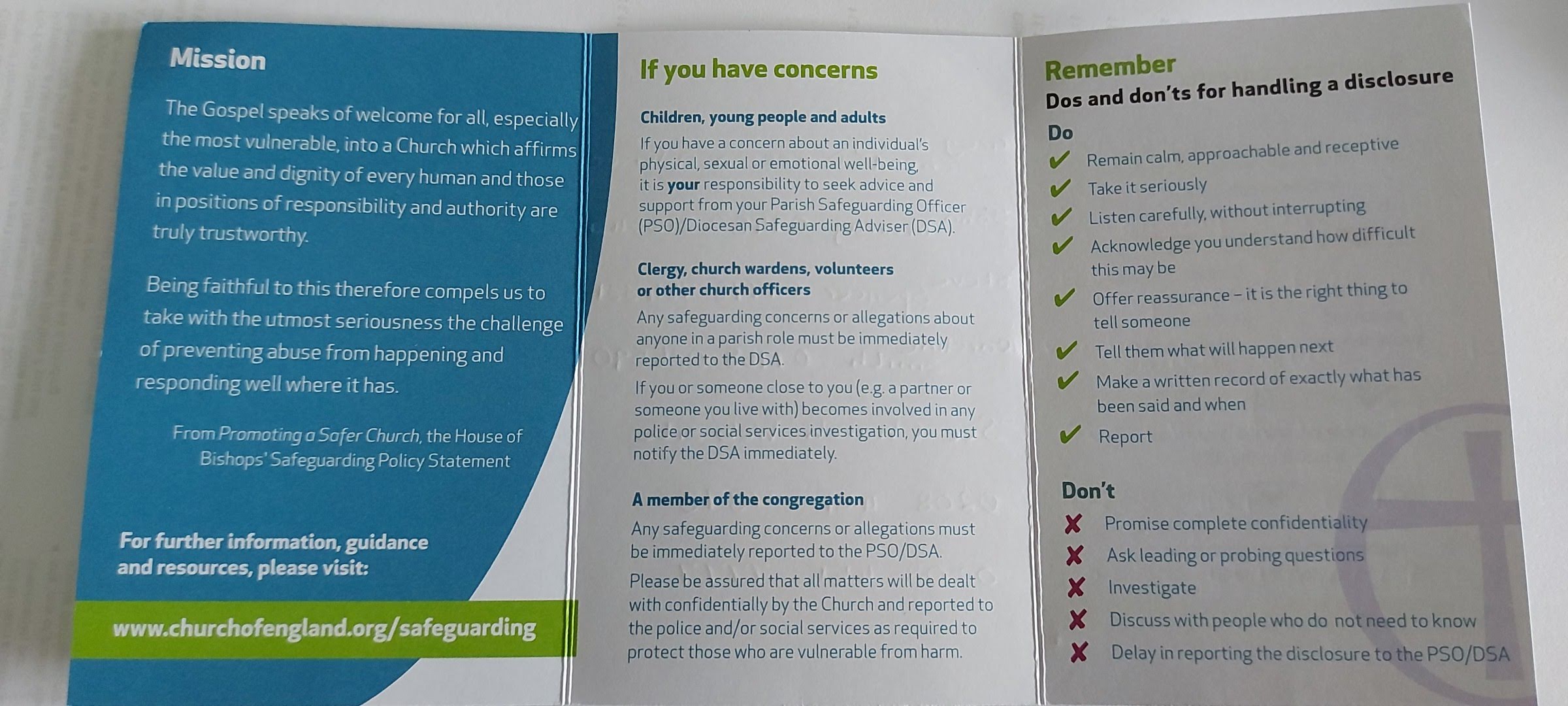 Safeguarding - St Augustine's with St Luke's